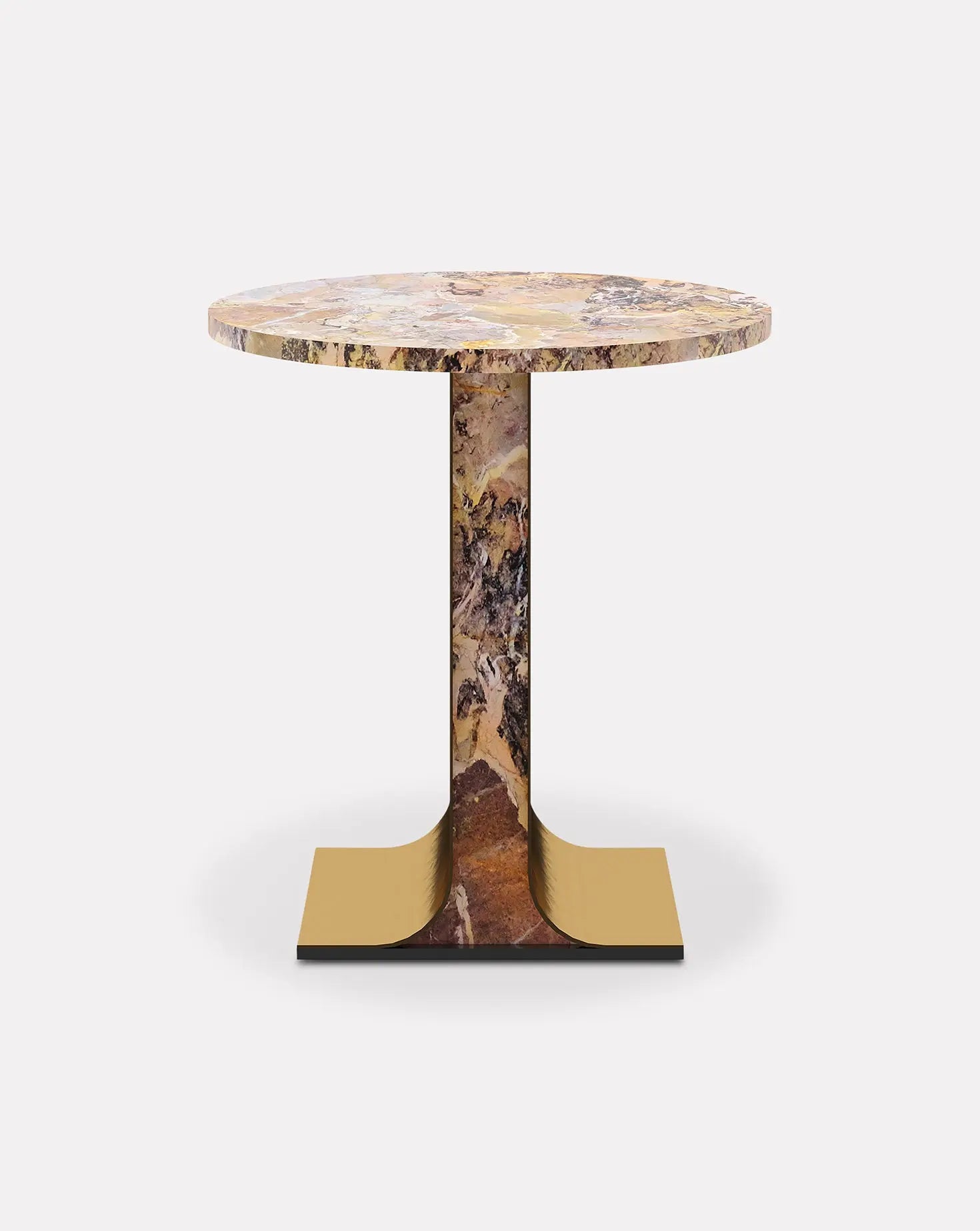 Hani Opera Fantastico Marble Side Table SideTables by Stone Stackers | Curio
