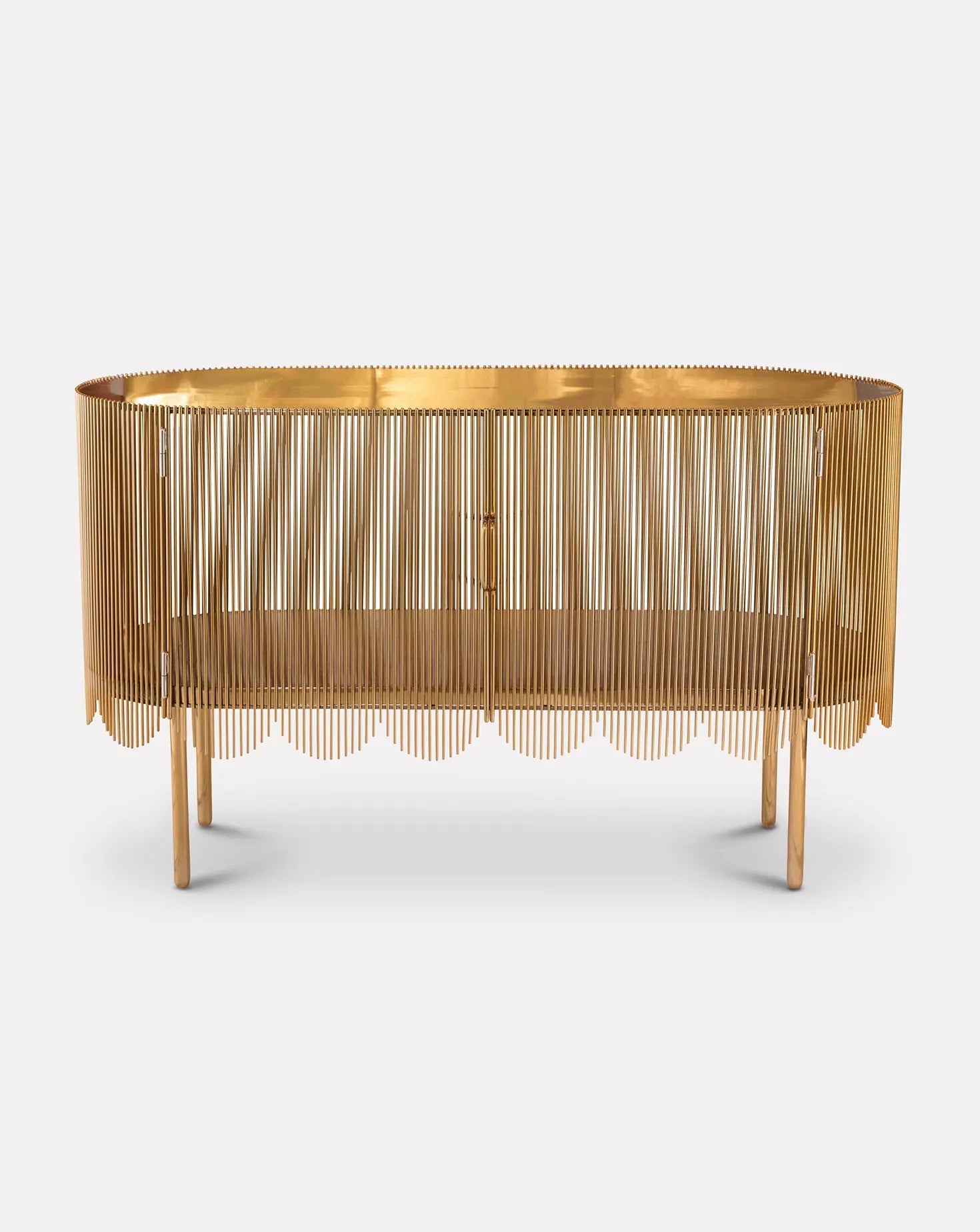 Nika Zupanc Strings Credenza Sideboard by Scarlet Splendour | Curio