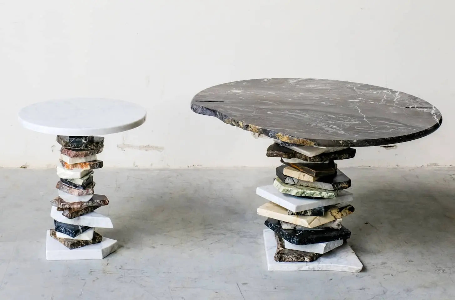 Stone Stackers | Artistic Marble Furniture & Tables | Curio
