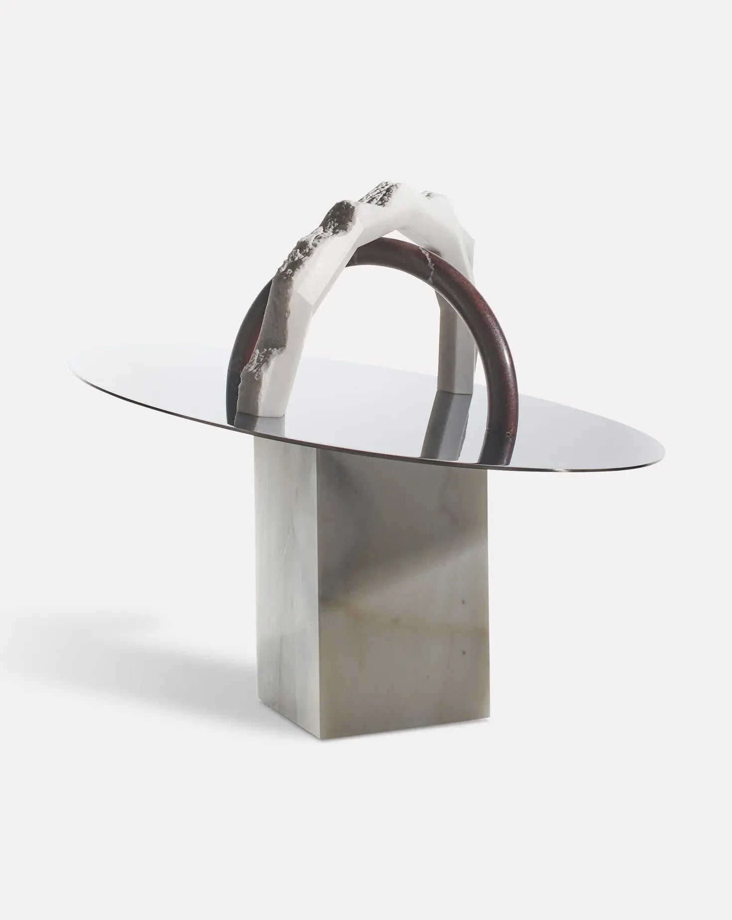 Atom Marble Sculpture by Studio Lux | Curio