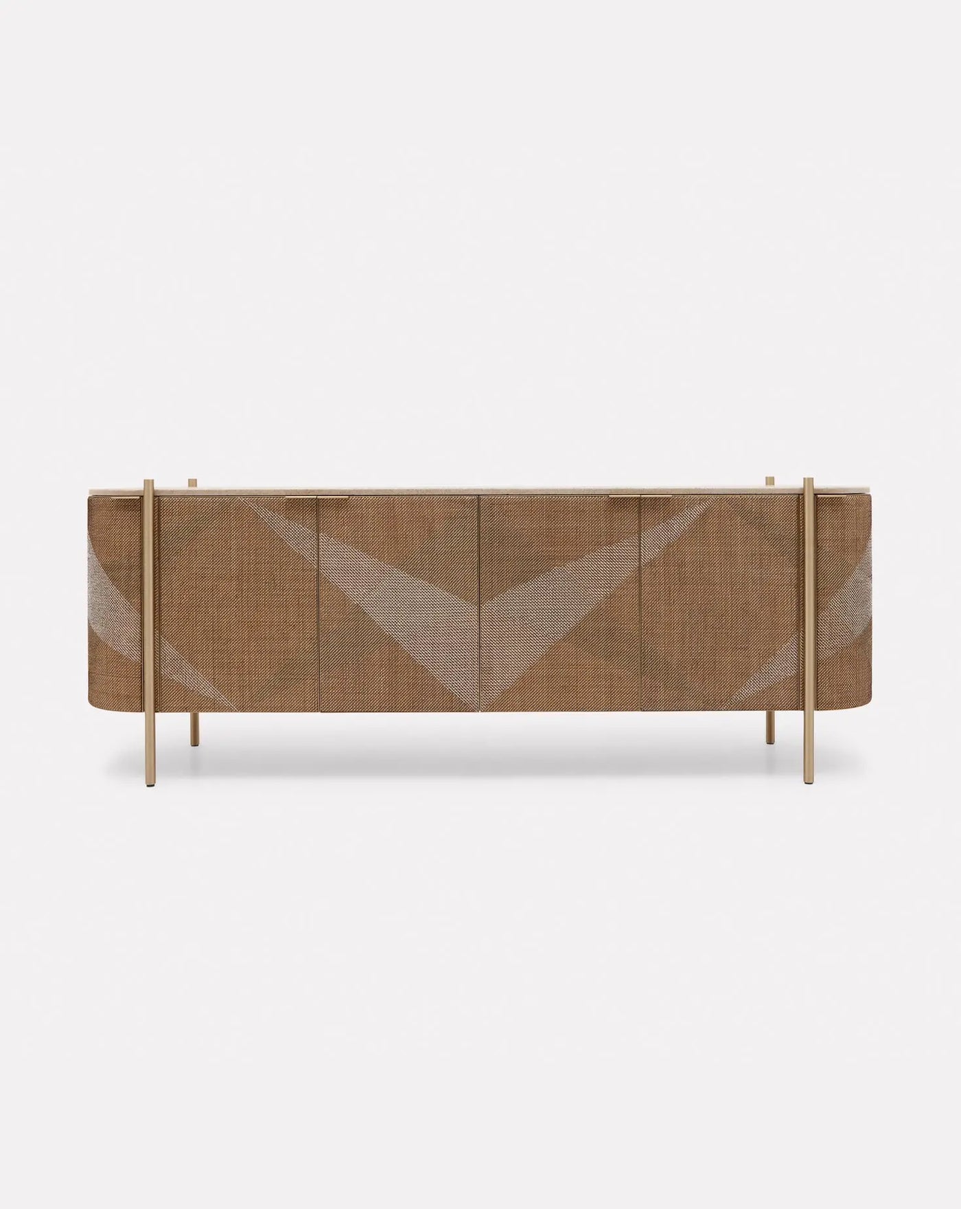 Cane Embroidery Sideboard by Nada Debs | Curio