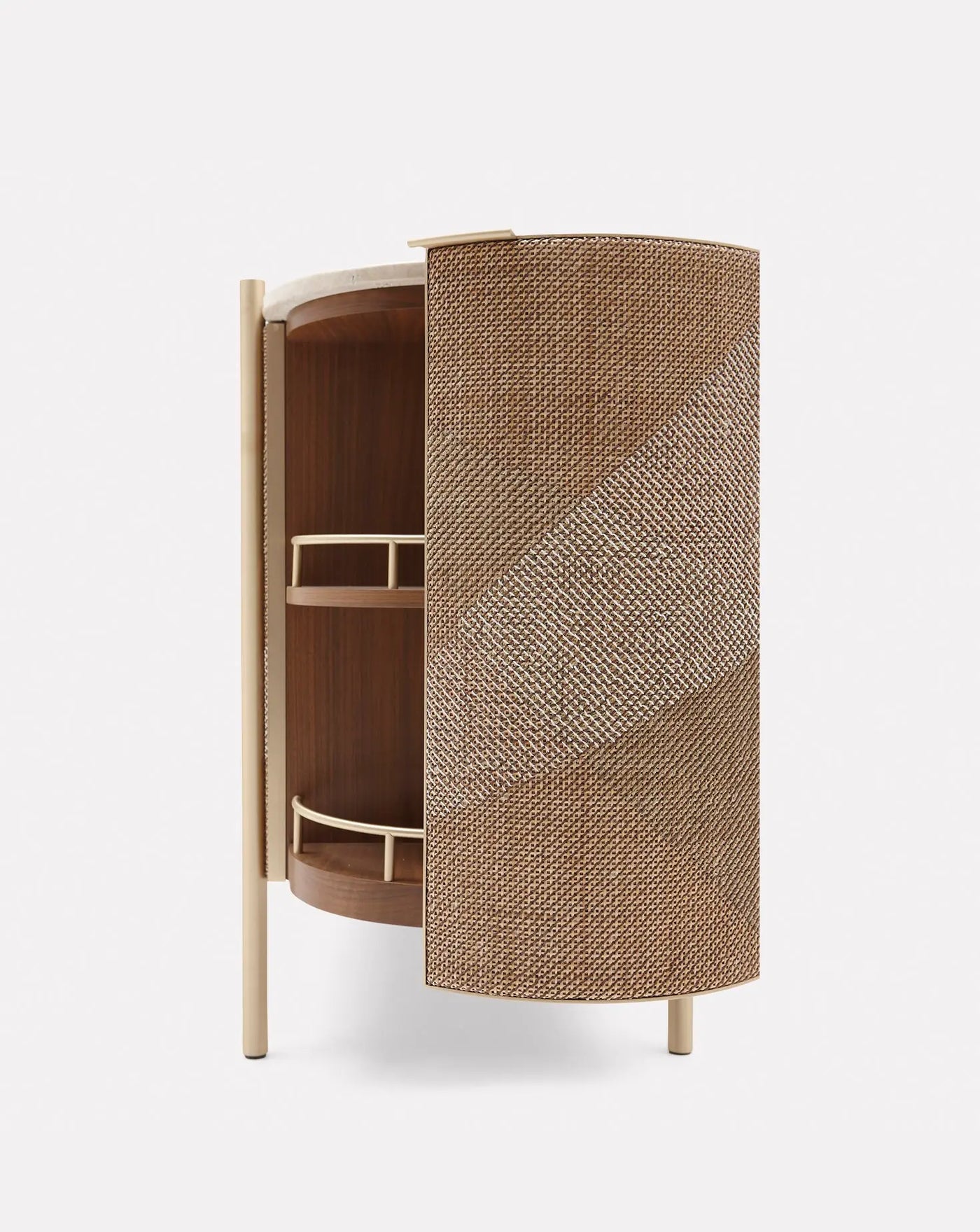 Cane Embroidery Sideboard by Nada Debs | Curio