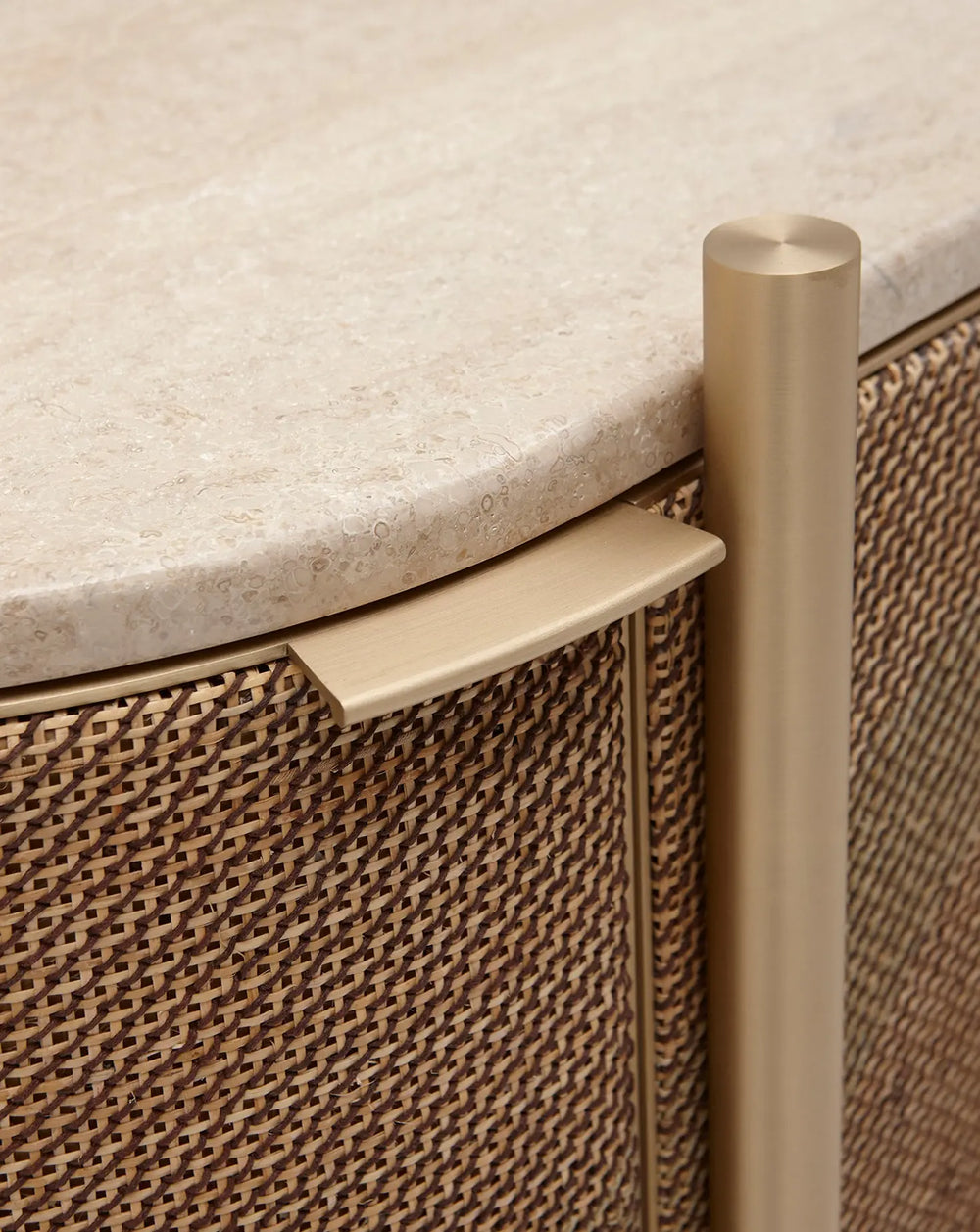 Cane Embroidery Sideboard by Nada Debs | Curio