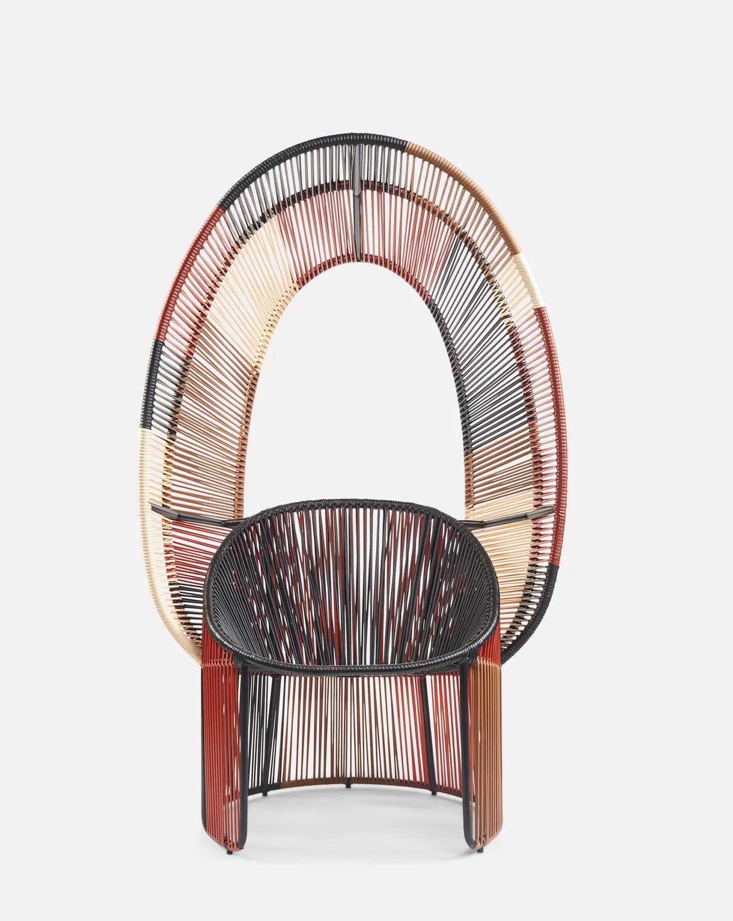 Cartagenas Reina Red & Yellow Chair by Ames Living | Curio