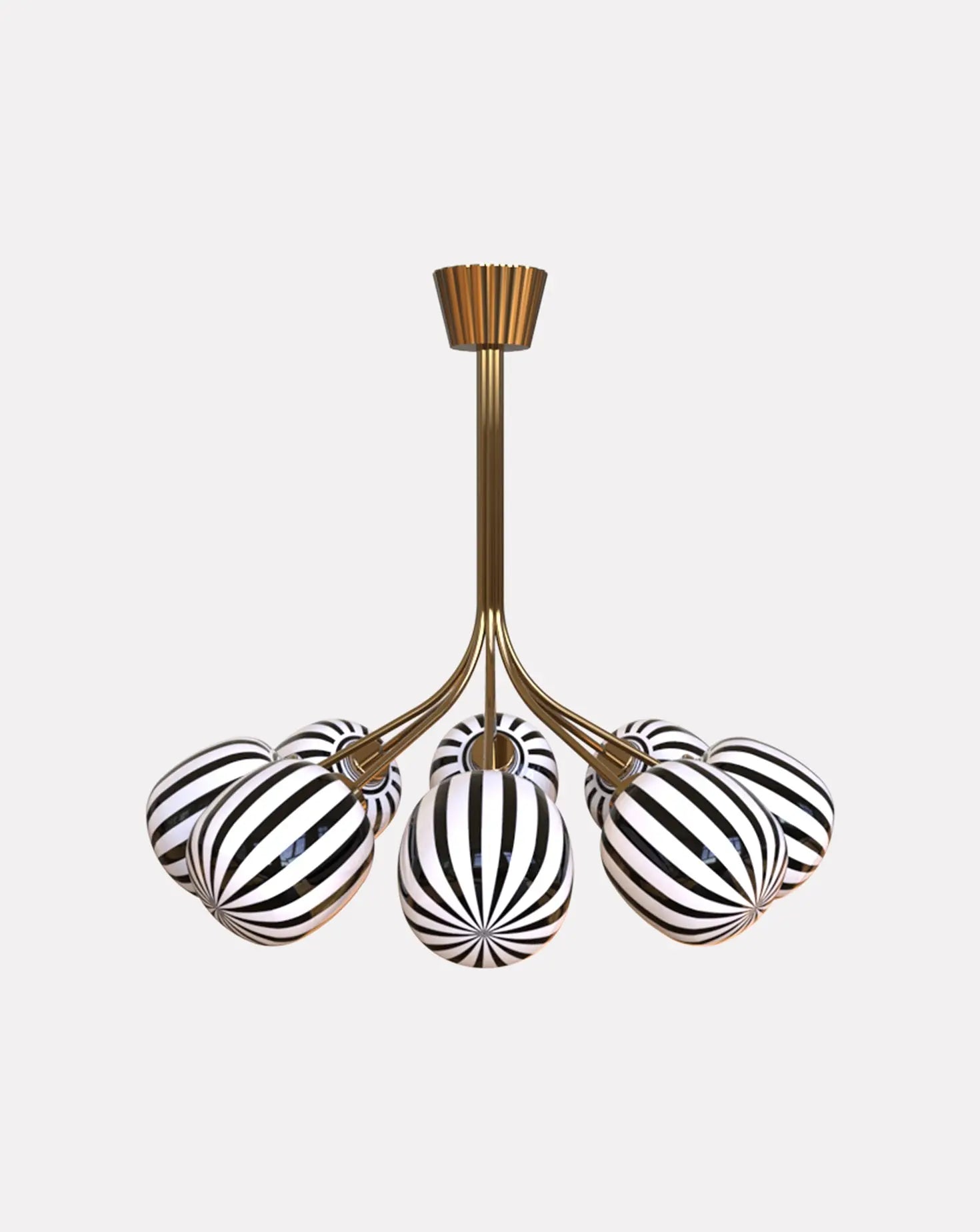 Eight Module Candy Chandelier by Arjun Rathi Design | Curio