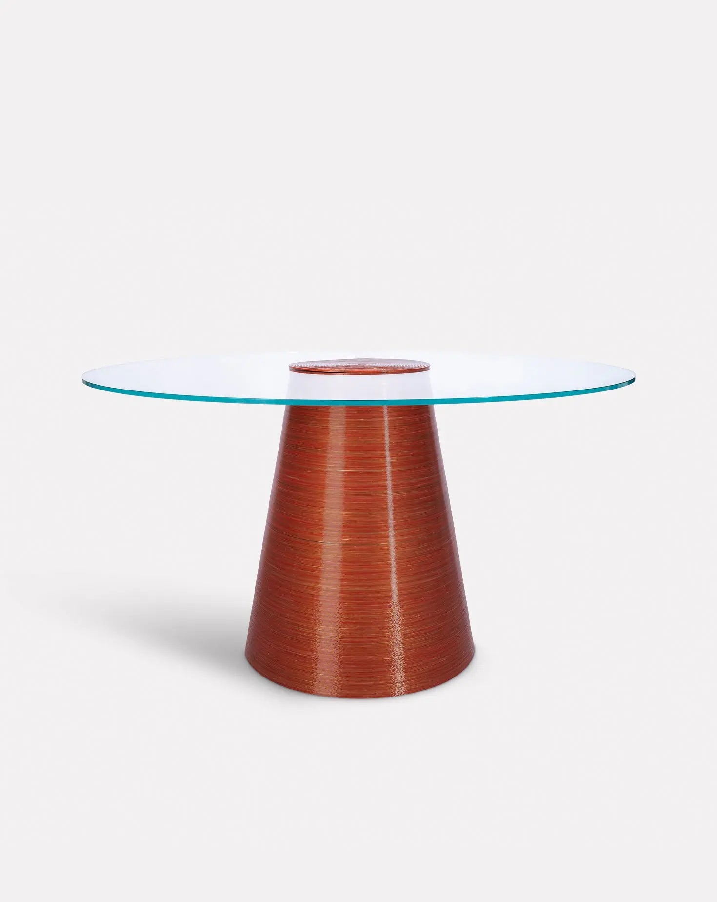 Erice Dark Red Dining Table by Medaarch | Curio