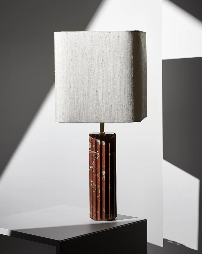 Proud Marble Rust Table Lamp by Lisette RÃ¼tzou | Curio