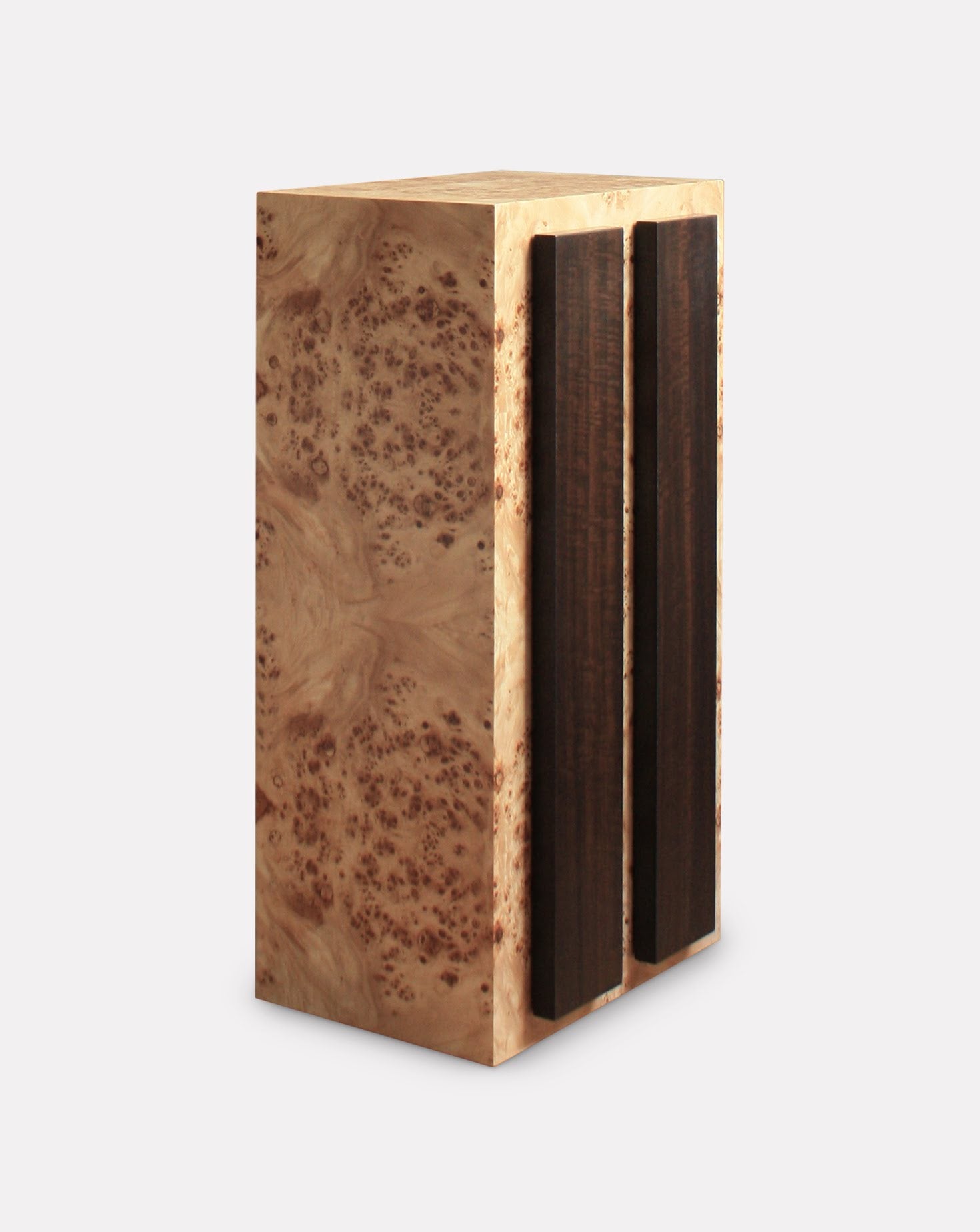 Single 01 Stripe Series Solid One Side Table by Formaminima | Curio