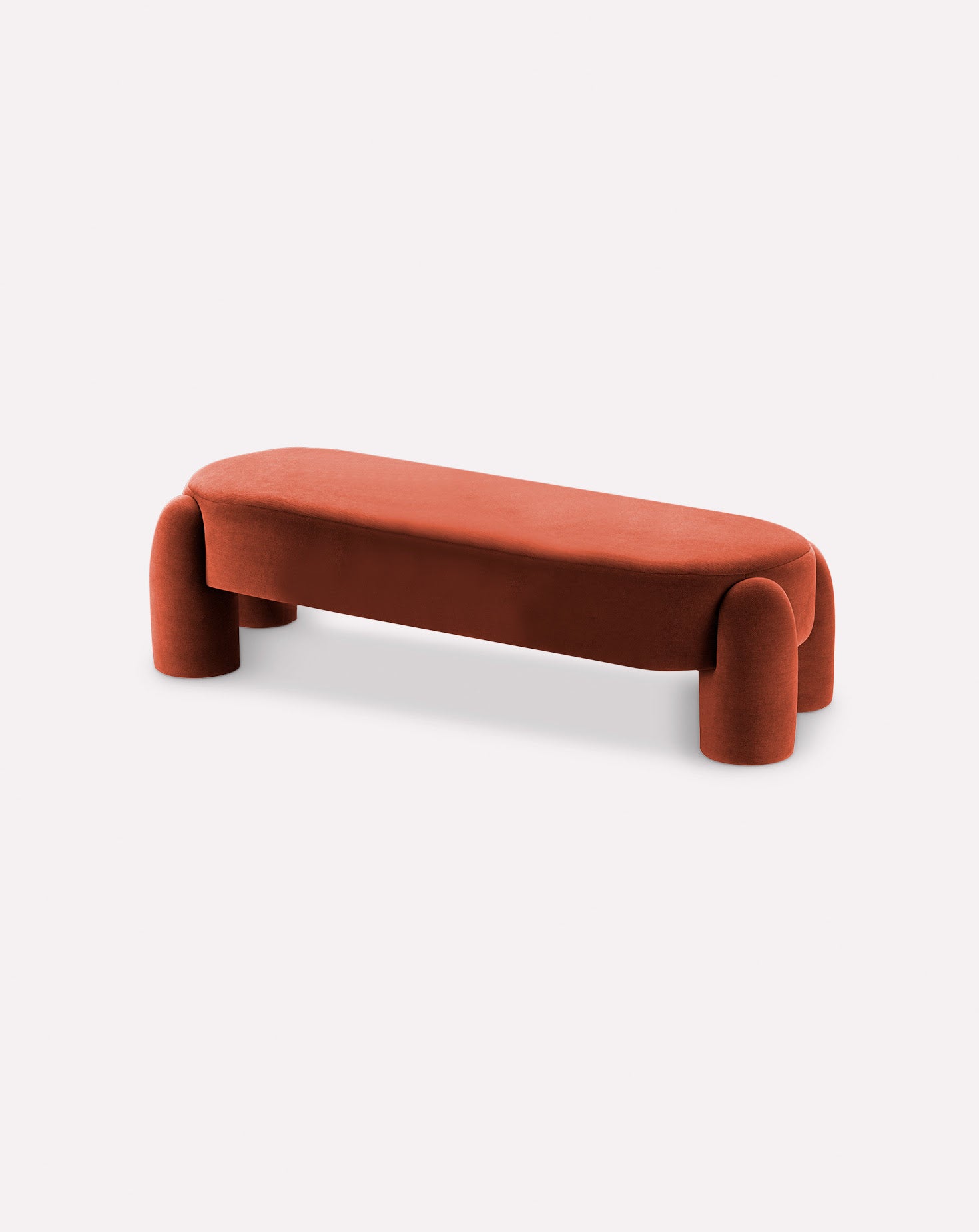 Marlon Terracotta Rust Daybed 1 by Dooq | Curio